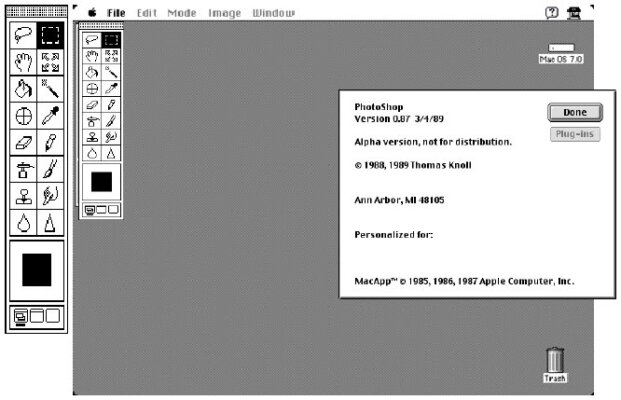 Adobe Photoshop: история развития версий, создание