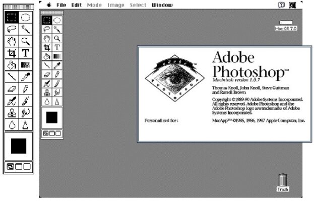 Adobe Photoshop: история развития версий, создание