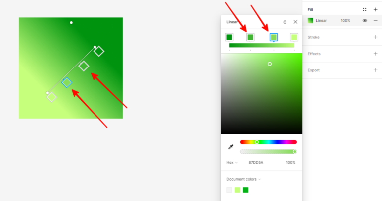 Руководство по работе с градиентами в Figma: виды и создание